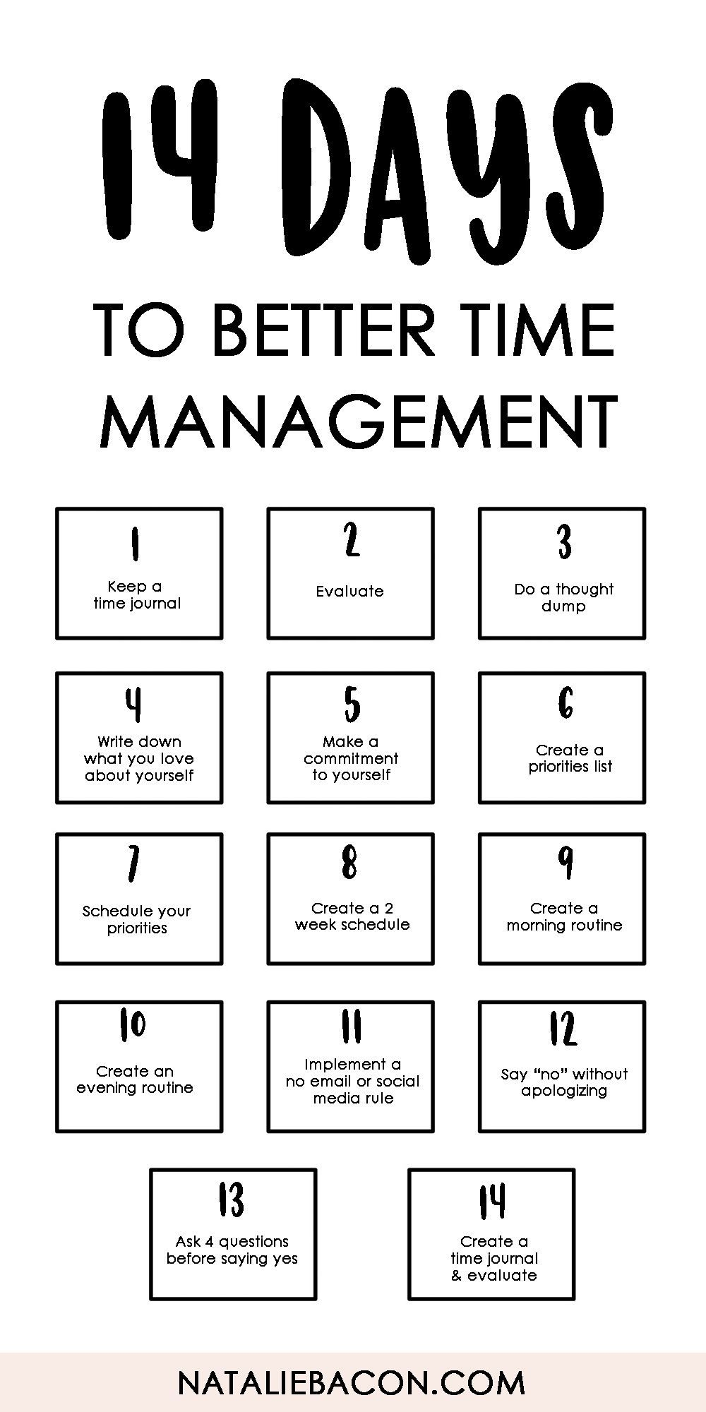 The Free Templates For Time Management Get Your Calendar Printable
